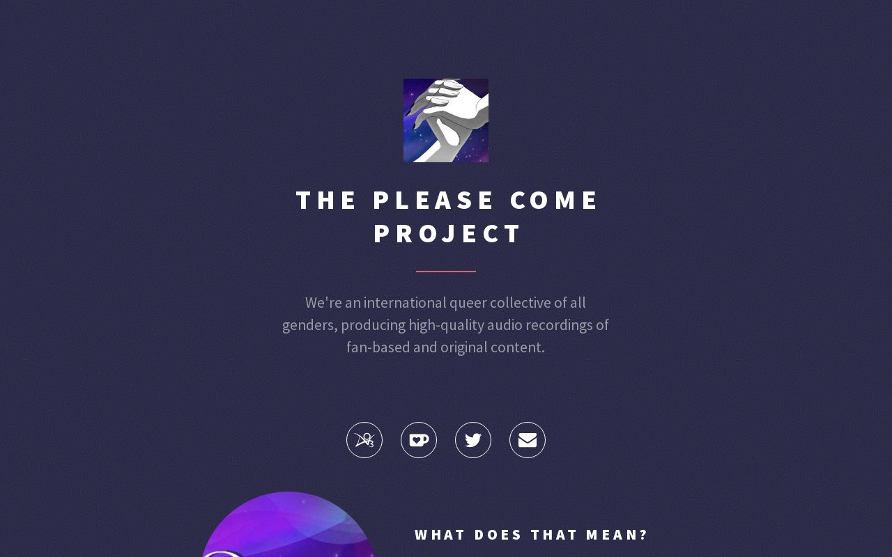 The Please Come Project